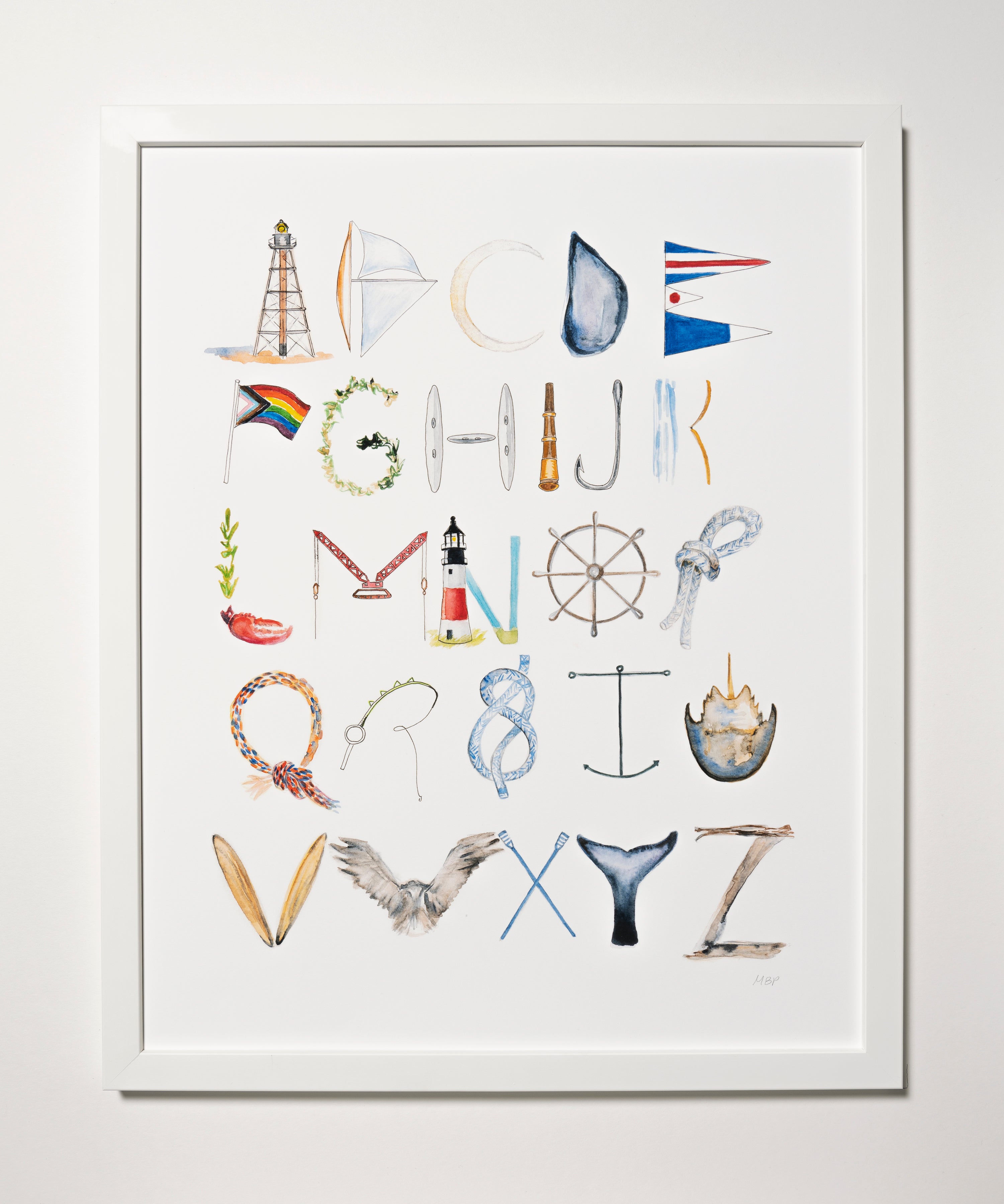 Coastal Alphabet – MOLLYGRAMS