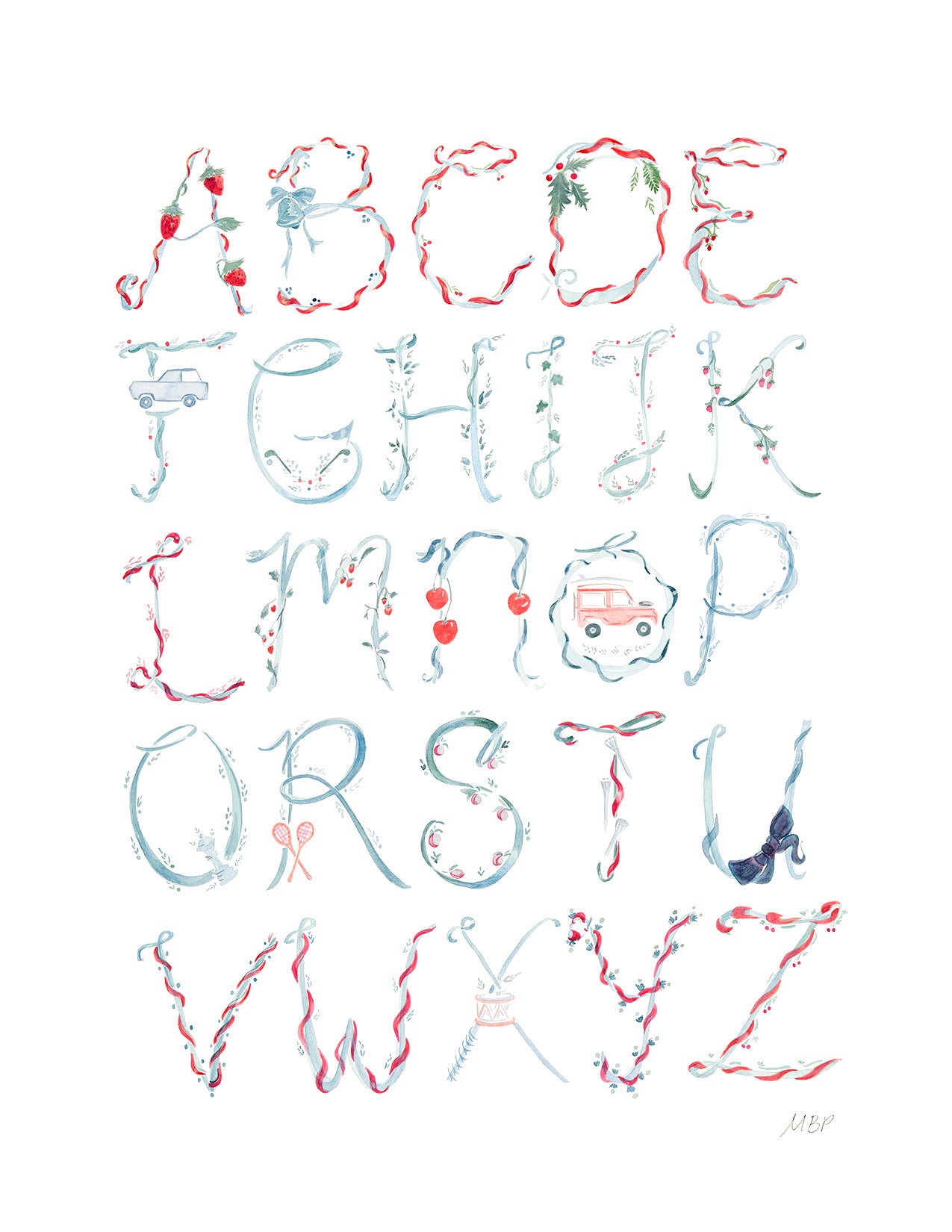 The Merry Alphabet – MOLLYGRAMS