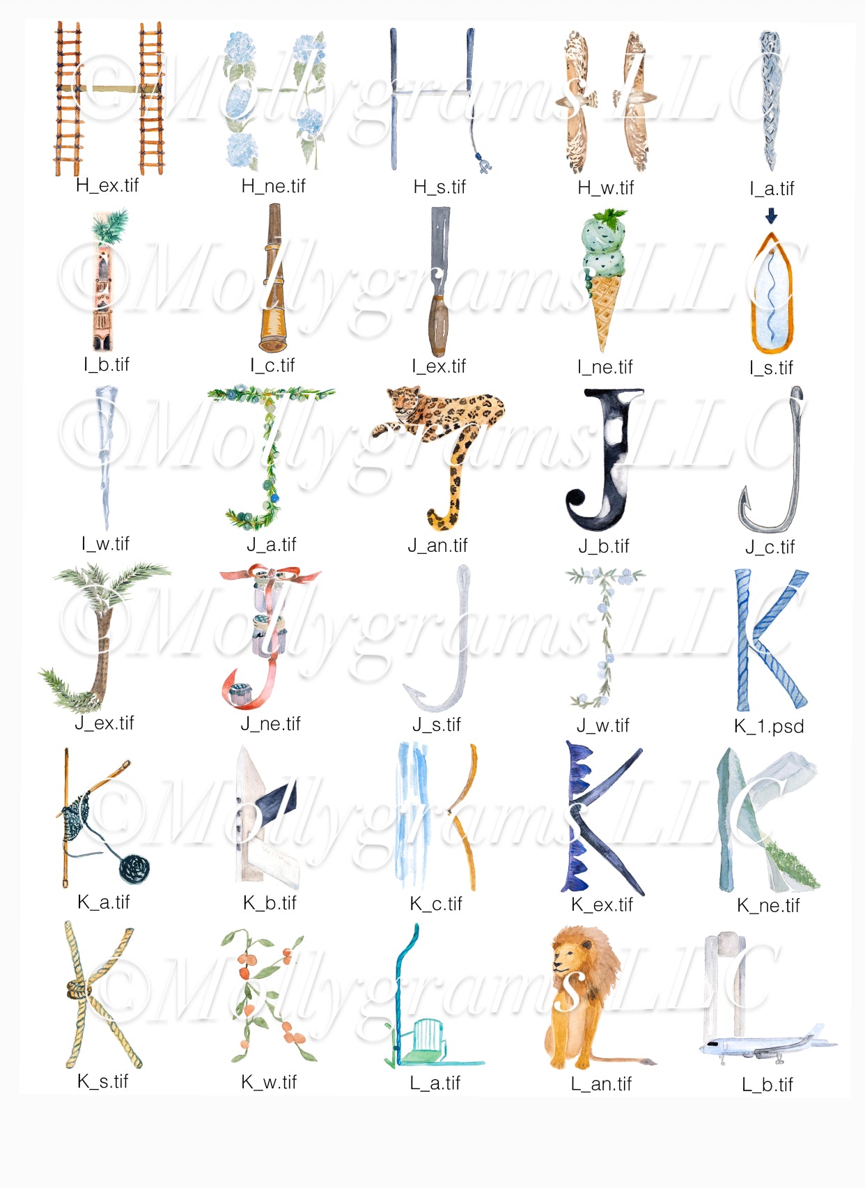 Design Your Own: Customize any Monogram, Name, or Location! (See Tutor ...